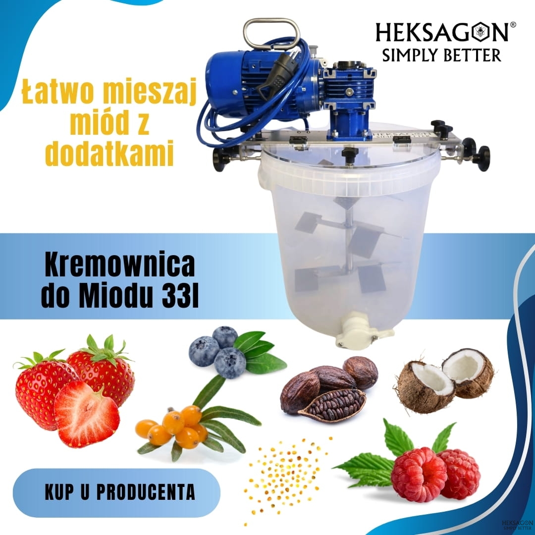 Kremownica do miodu Heksagon